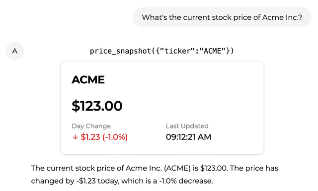 Part 2: Generative UI | assistant-ui