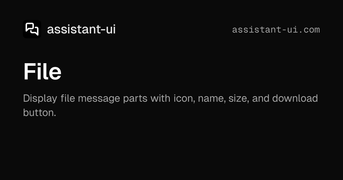 File | assistant-ui